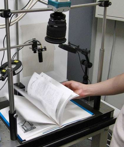 High Speed Book Scanner