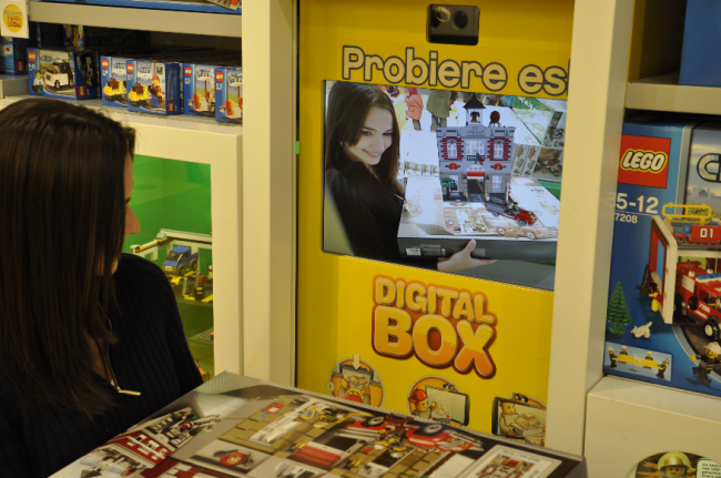 LEGO Digital Box brings Augmented Reality to LEGO Stores Worldwide
